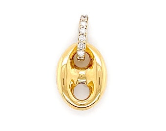 Gold Diamond Bail - Etsy