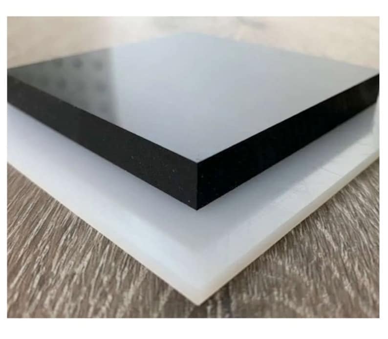 HDPE (high Density Polyethylene) Plastic Sheet 1" X 12" X 12" Black Smooth - Etsy