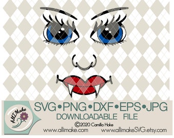 Vampire Woman Svg | Etsy