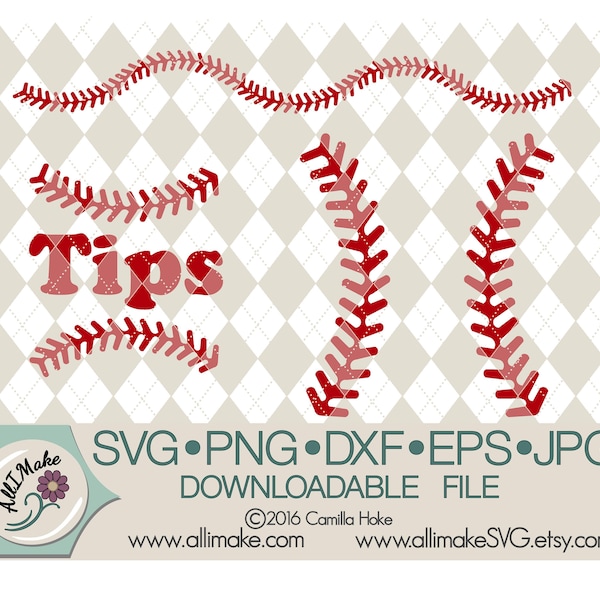 Softball Border Svg - Etsy