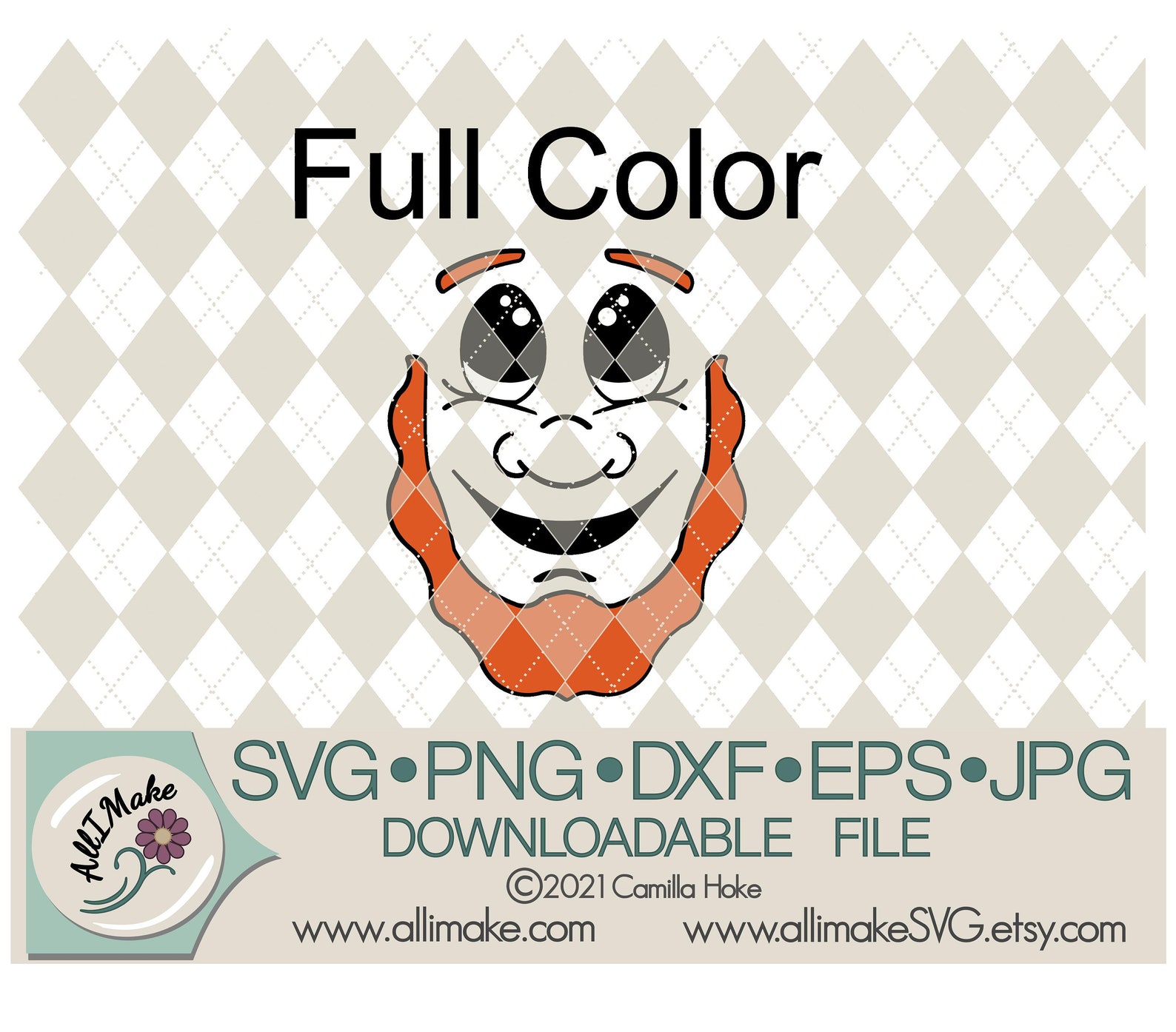 SVG File Leprechaun Face 2 Svg Dxf Eps Png Jpg Files for | Etsy