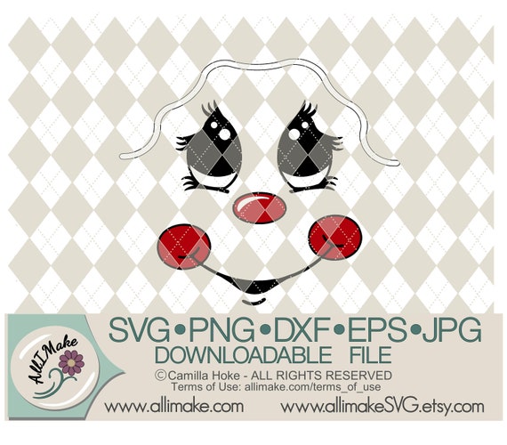 SVG File Gingerbread Girl Face 1 Svg Dxf Eps Png Jpg - Etsy