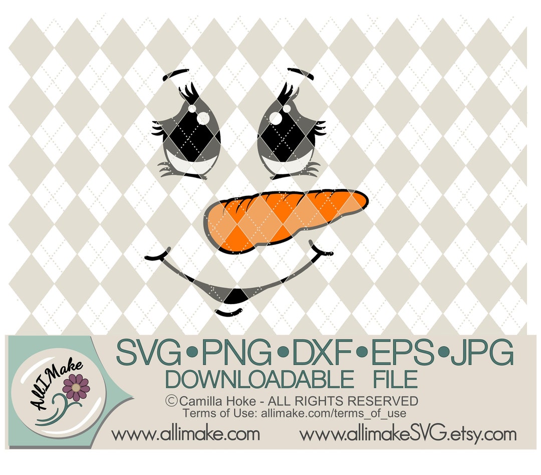 SVG File | Snowman 12 Svg, Dxf, Eps, Png, Jpg Files for Cricut and ...