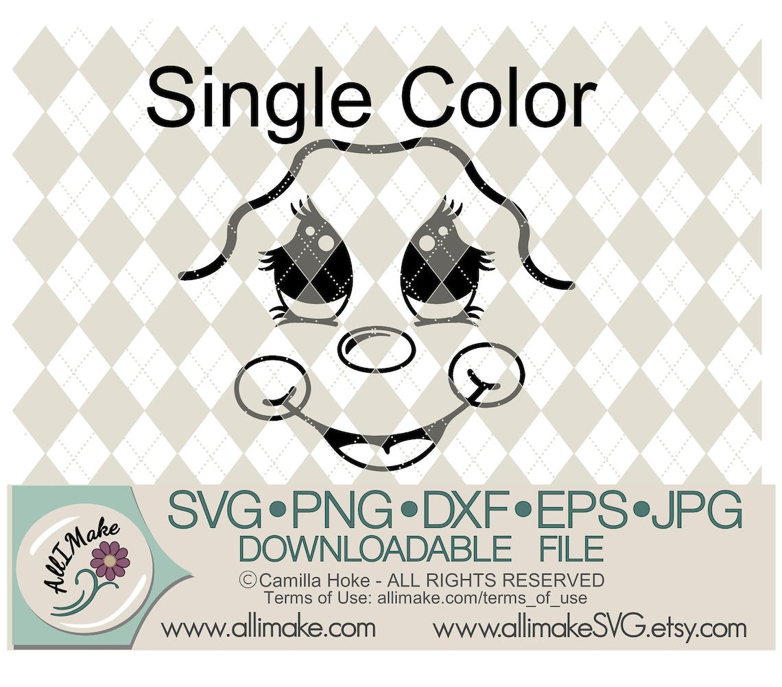 SVG File | Gingerbread Girl Face 2 Svg, Dxf, Eps, Png, Jpg Files for ...