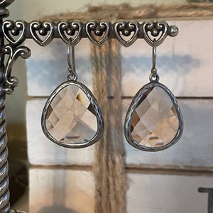 Silpada Ablaze Glass Sterling Silver Earrings W2775 - Etsy