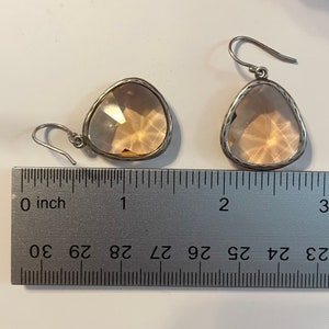 Silpada Ablaze Glass Sterling Silver Earrings W2775 - Etsy