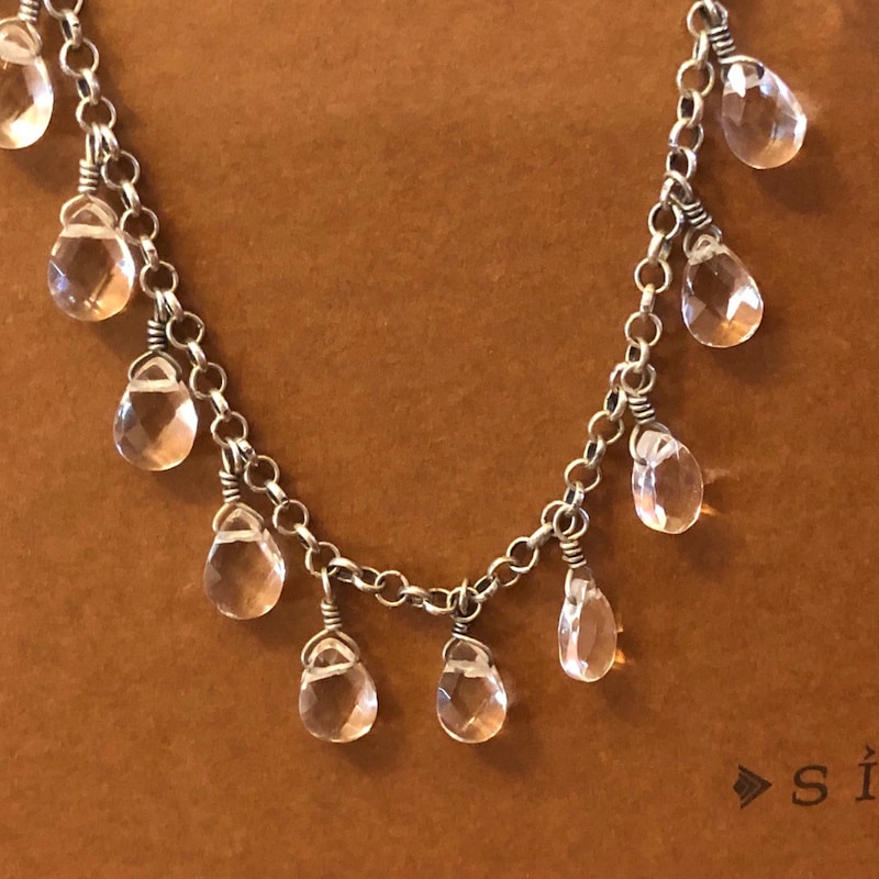 Silpada Tear Drop Necklace - Etsy Canada