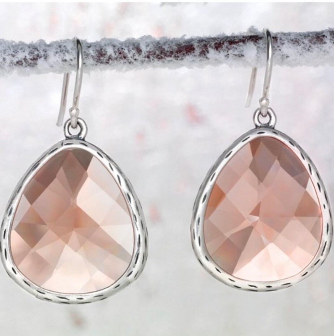 Silpada Ablaze Glass Sterling Silver Earrings W2775 - Etsy