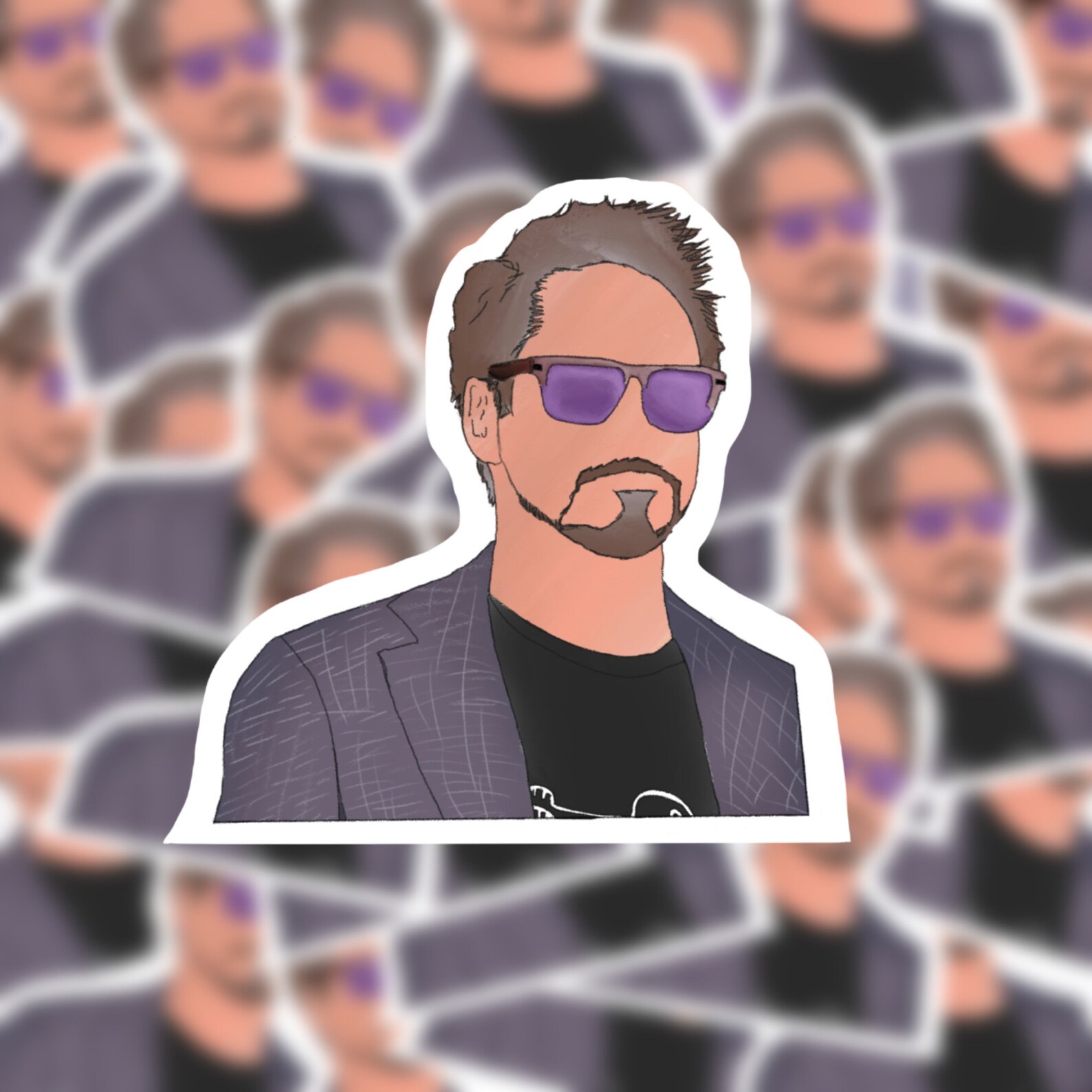Tony Stark Sticker Pack - Etsy UK