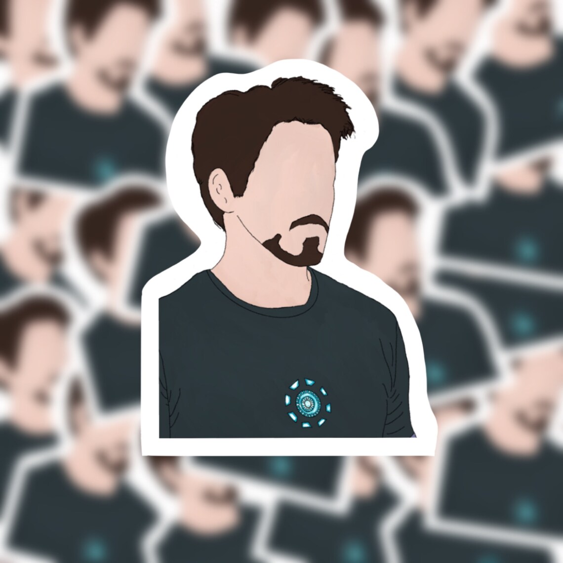Tony Stark Sticker Pack - Etsy UK