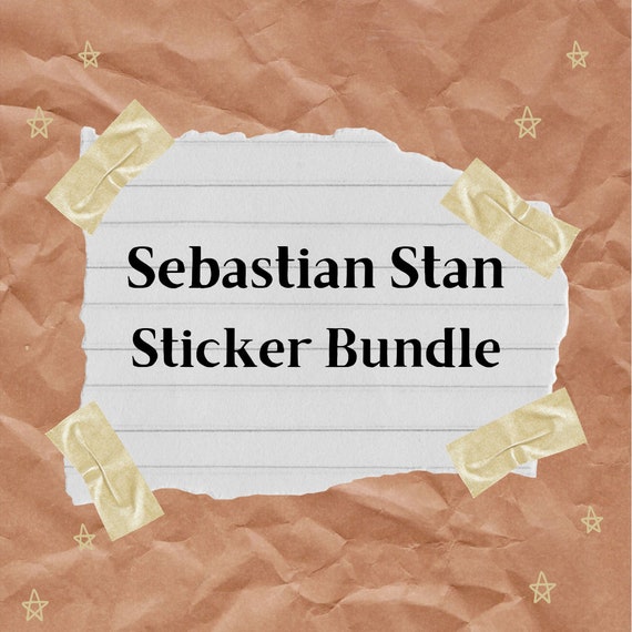 Sebastian Stan Sticker Bundle - Etsy