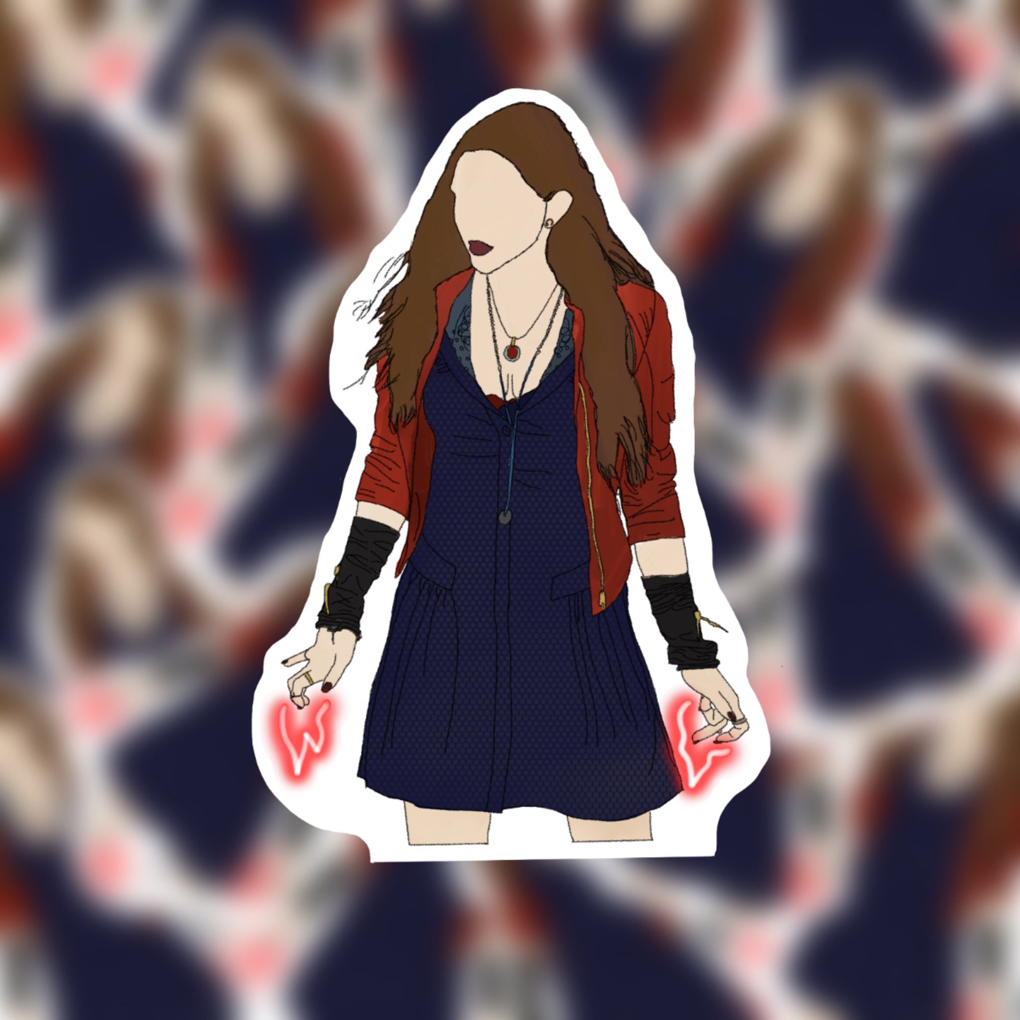 Wanda Maximoff Sticker Pack - Etsy UK