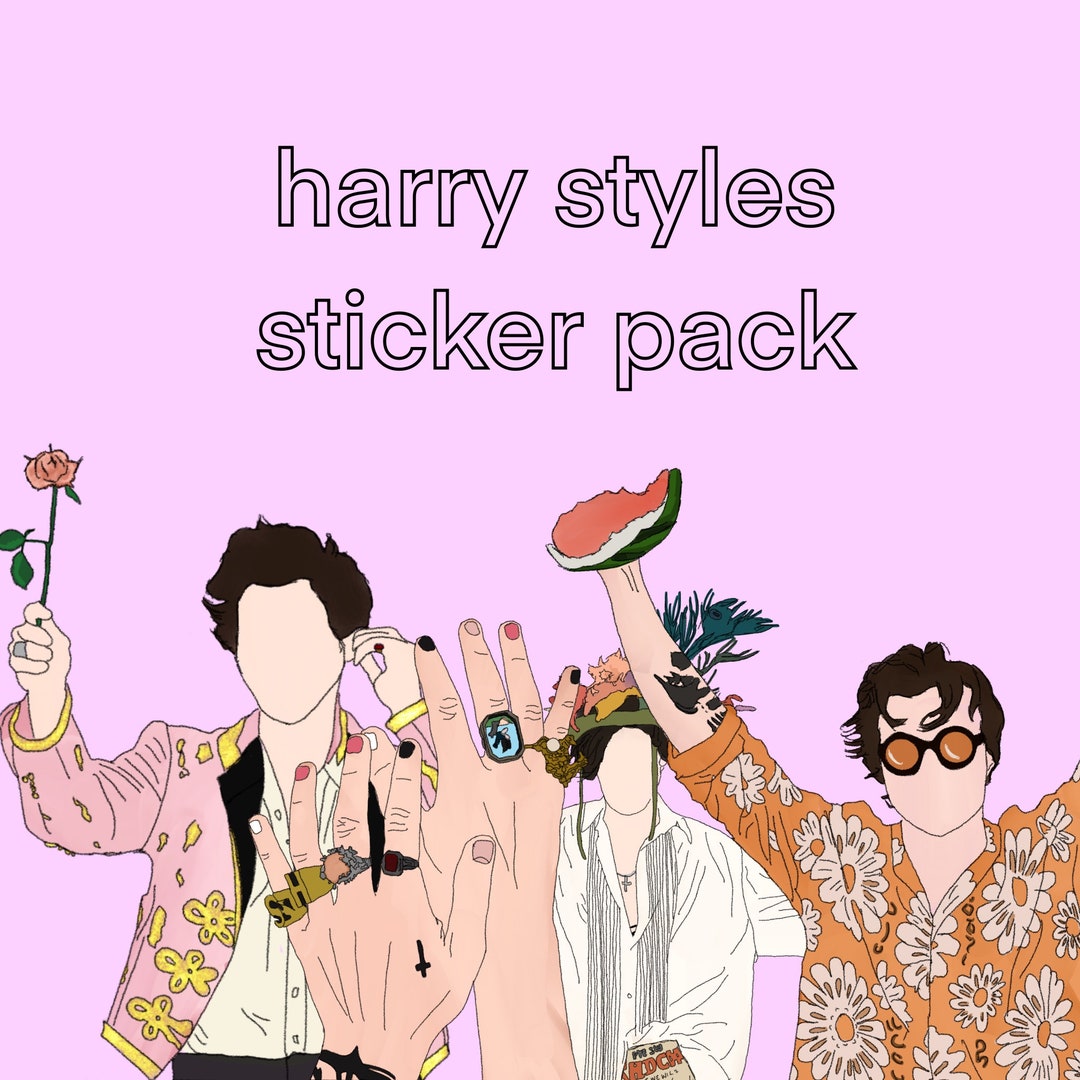 Harry Styles Sticker Pack - Etsy