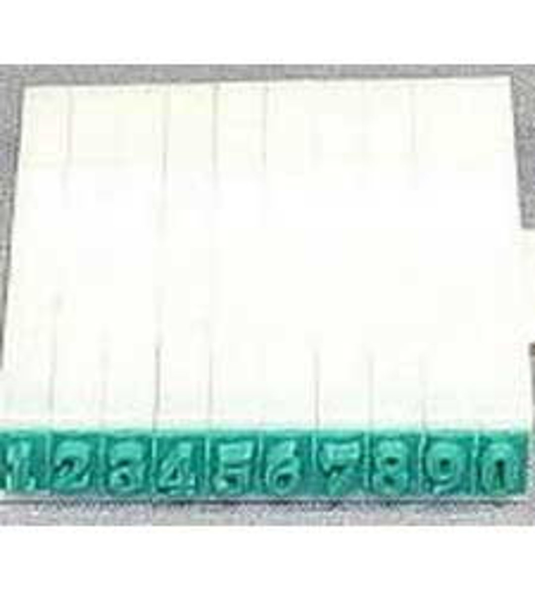 Snap Stamp 3/16 Number Set - Etsy
