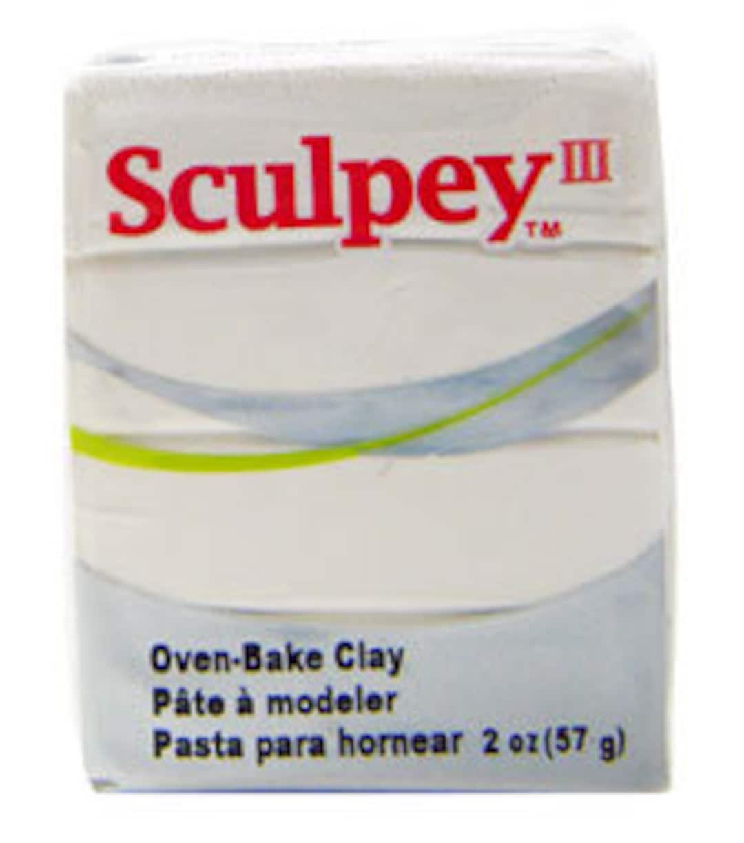 Sculpey III - Polymer Clay - 001 White - Etsy
