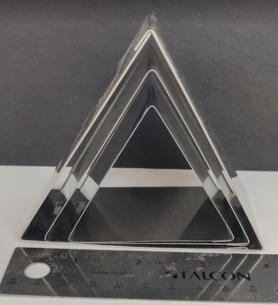 Ateco 2 Inch Deep Triangle Cutter Set - Etsy