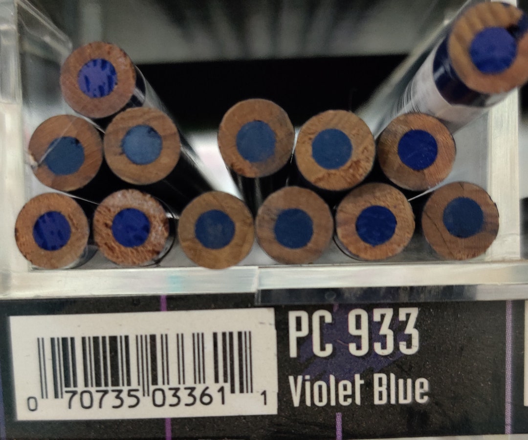 Prisma Color Pencil - PC 933 Violet Blue - - Etsy