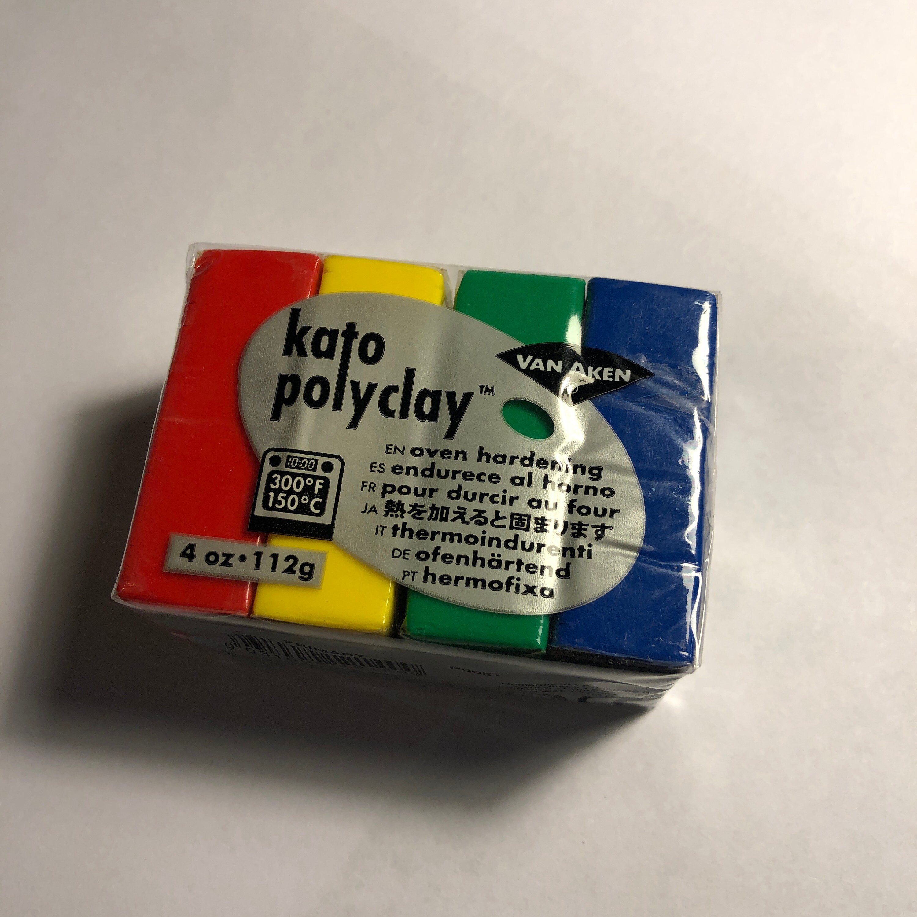 4 Color Set of Polymer Clay Van Aken Kato | Etsy