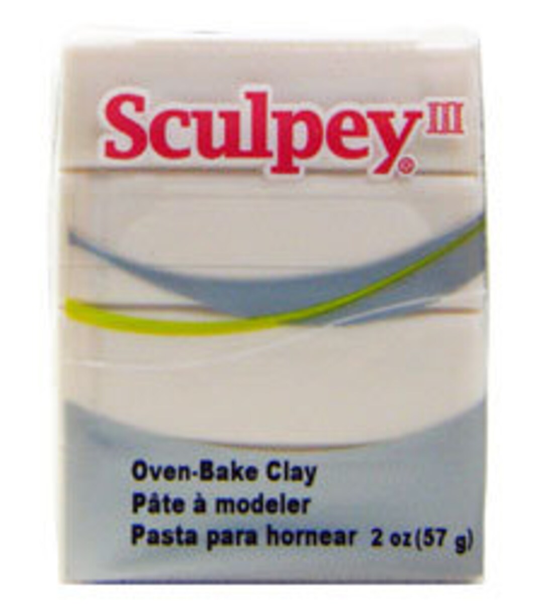 Sculpey III - Polymer Clay - 010 Translucent - Etsy