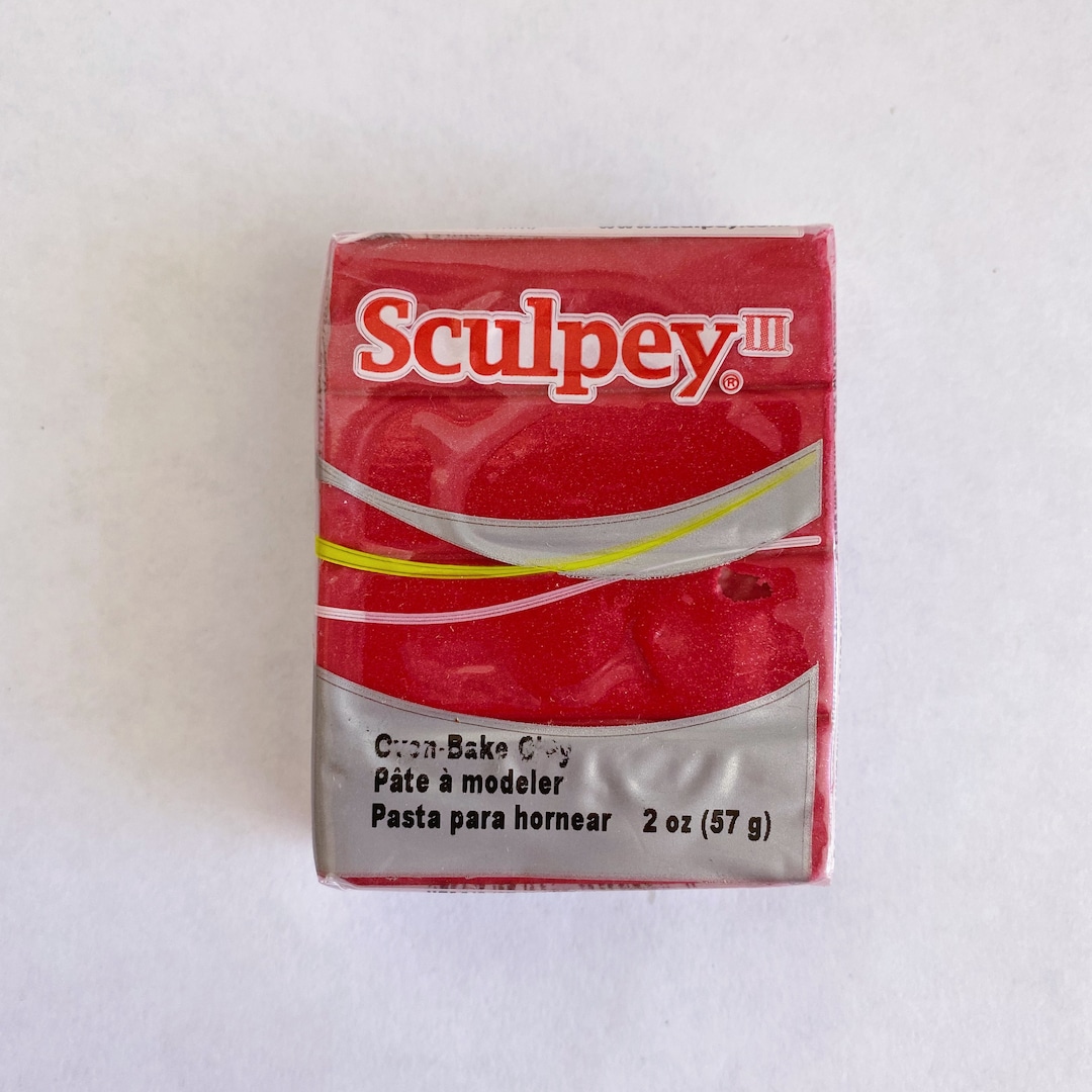 Sculpey III - Polymer Clay - Deep Red Pearl 1140 - Etsy