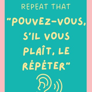 French Education Posters : French Classroom Expressions, French ...