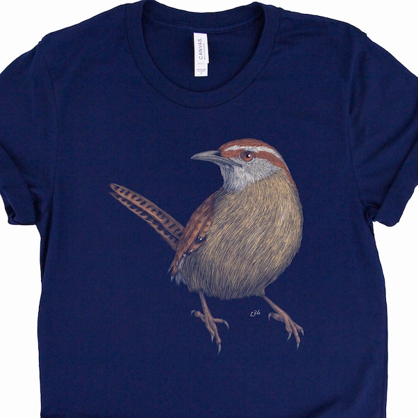 Wren Bird Shirt - Etsy