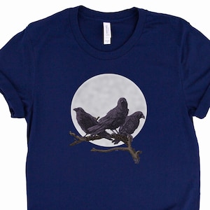 Raven Shirt / Raven / Ravens / Bird Shirt / Raven T-shirt / the Raven ...
