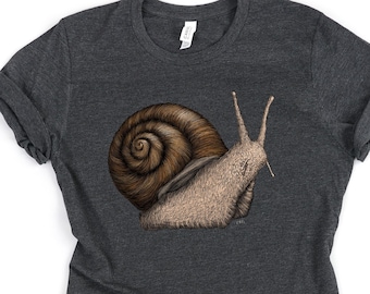 Realistic Snail Shirt - Etsy