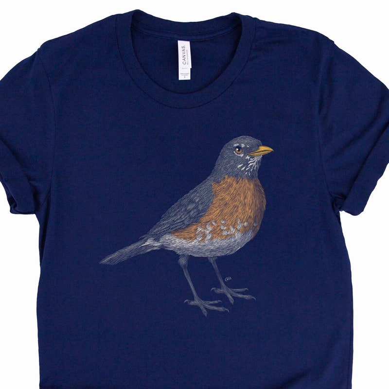 Red Robin Bird - Etsy