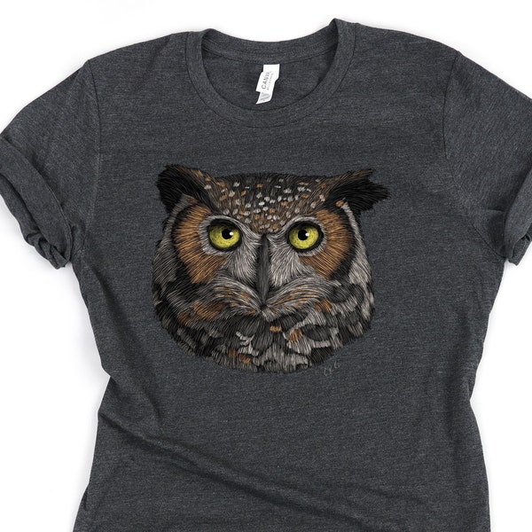 Owl T Shirt - Etsy