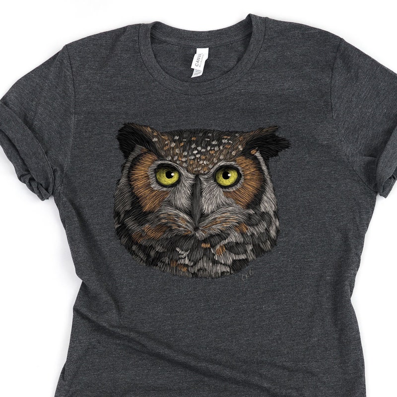 Owl T Shirt - Etsy