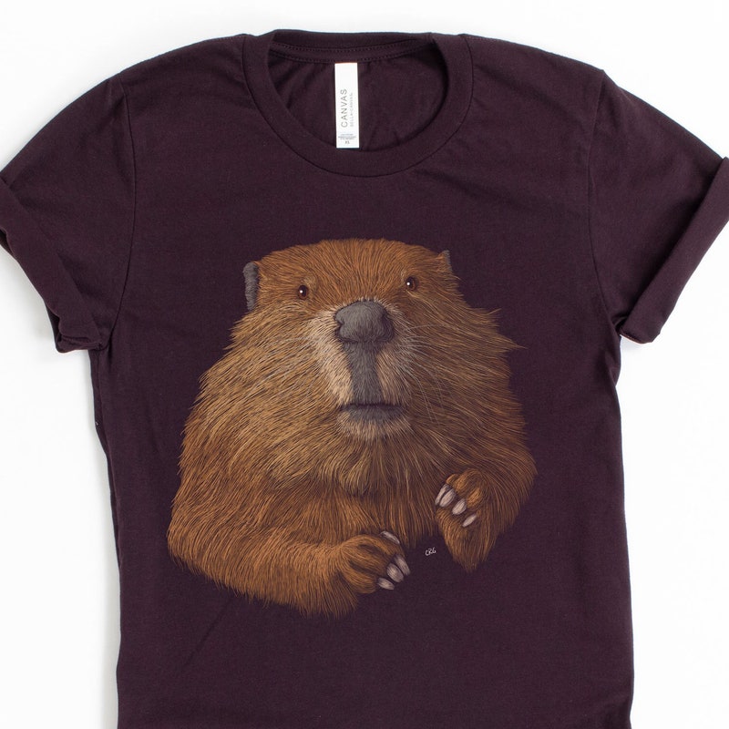Beaver T Shirt - Etsy