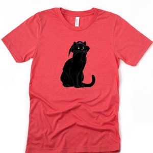 Black Cat Shirt / Black Cat / Cat / Cat Lover Gift / Cat Lover | Etsy