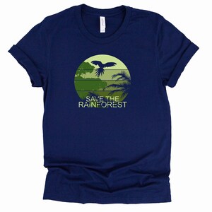 Rainforest Shirt / Rainforest / Climate Change / Save the Rainforest ...