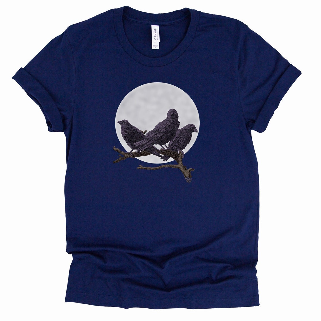 Raven Shirt / Raven / Ravens / Bird Shirt / Raven T-shirt / the Raven ...