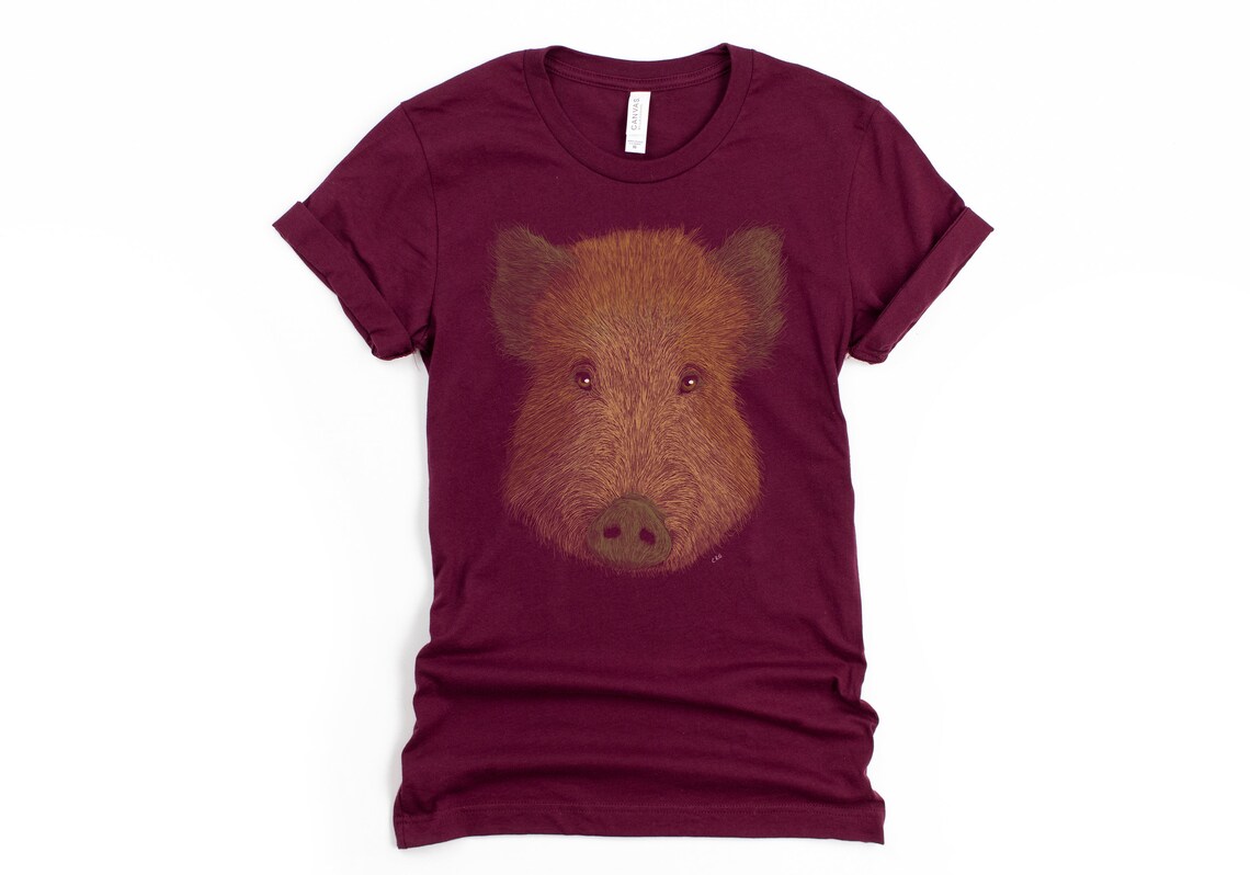 Wild Boar Shirt / Wild Boar / European Wild Boar / Boar / Boar | Etsy