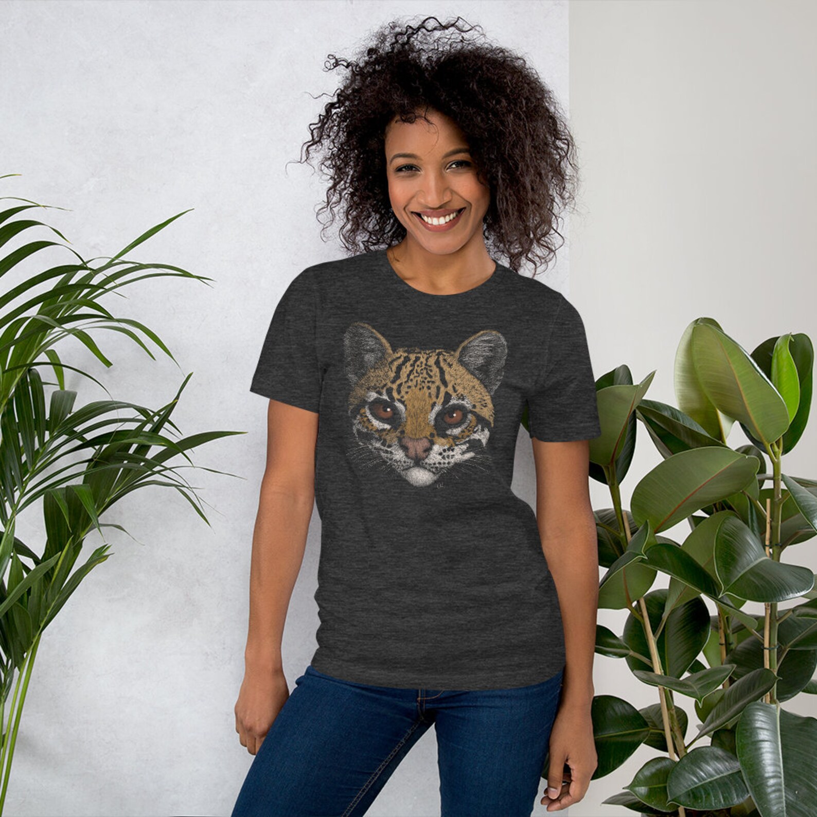 Ocelot Shirt / Ocelot / Ocelot Tee Shirt / Ocelot T Shirt / Ocelot ...