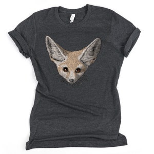 Fennec Fox Shirt / Fennec Fox / Fox Shirt / Fox / Fennec Fox Lover Gift ...