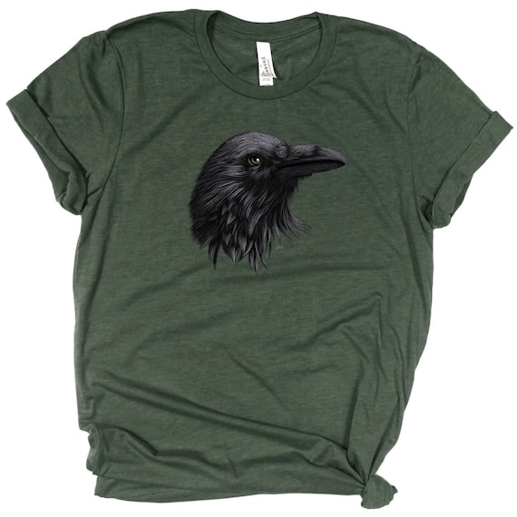 Raven Shirt / Raven / Bird Shirt / Nevermore Shirt / Raven - Etsy