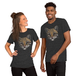 Ocelot Shirt / Ocelot / Ocelot Tee Shirt / Ocelot T Shirt / Ocelot ...