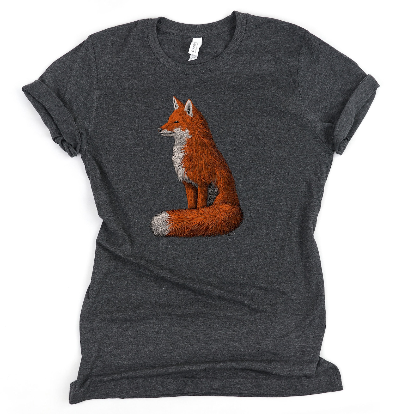 Fox Shirt / Fox / Red Fox / Fox Tshirt / Fox Tee / Fox Gift / Fox T ...