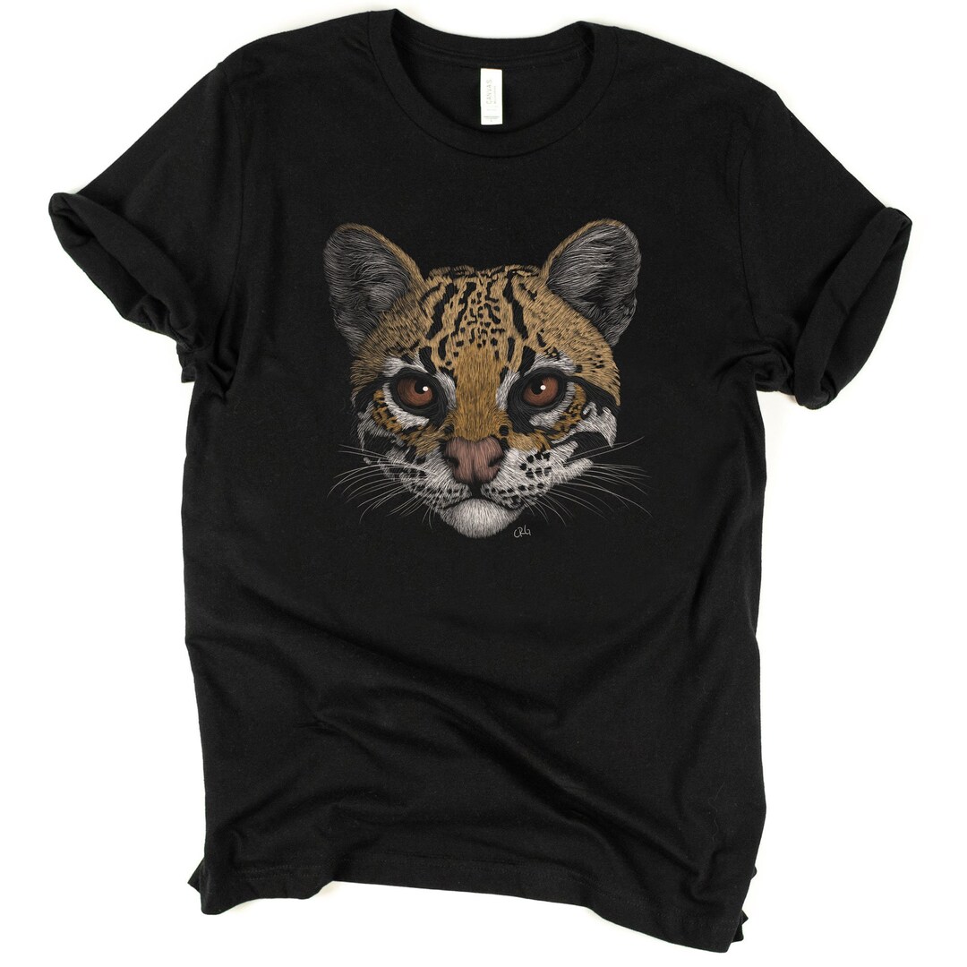 Ocelot Shirt / Ocelot / Ocelot Tee Shirt / Ocelot T Shirt / Ocelot ...