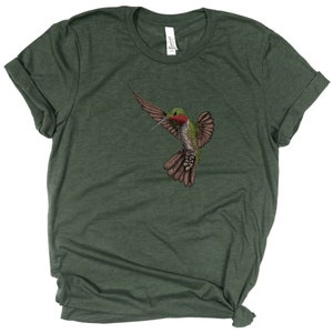 Hummingbird Shirt / Hummingbird / Bird Shirt / Hummingbird Tee ...