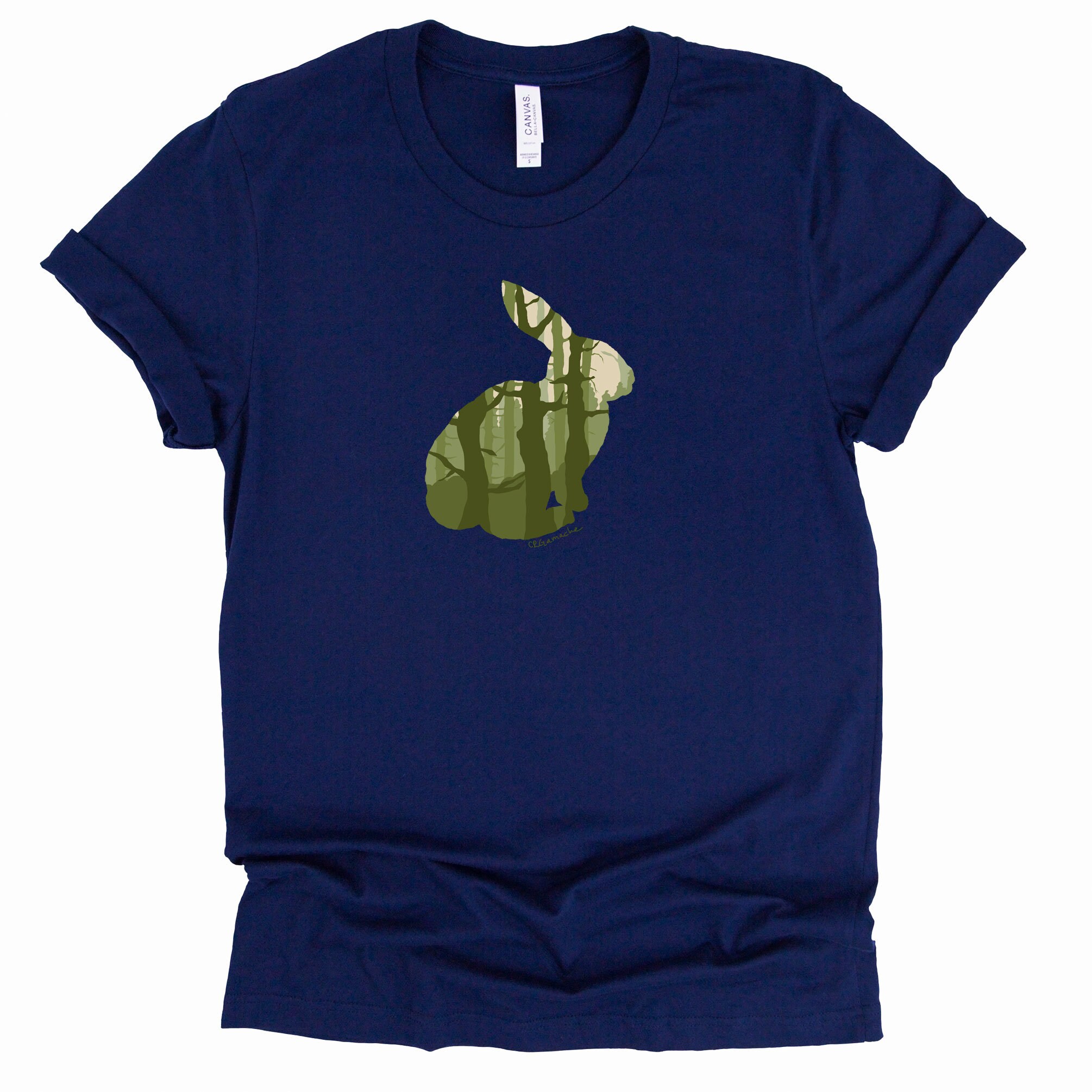Rabbit Shirt / Bunny Shirt / Rabbit / Bunny Rabbit / Nature Shirt ...