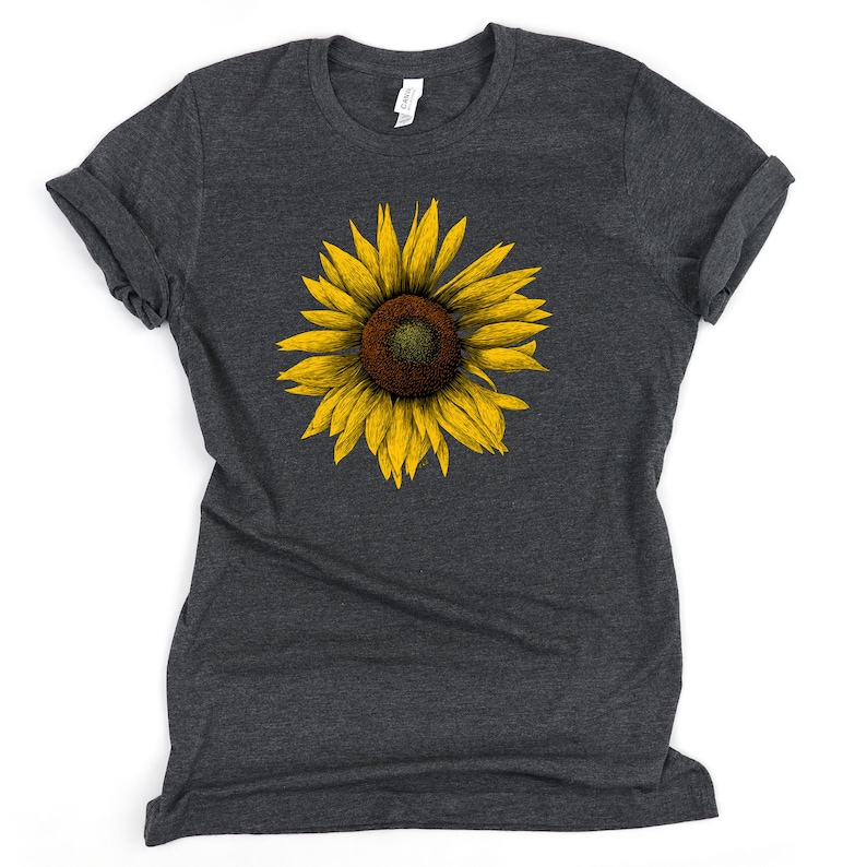 Sunflower Shirt / Sunflower / Flower Shirt / Sunflower Tshirt - Etsy