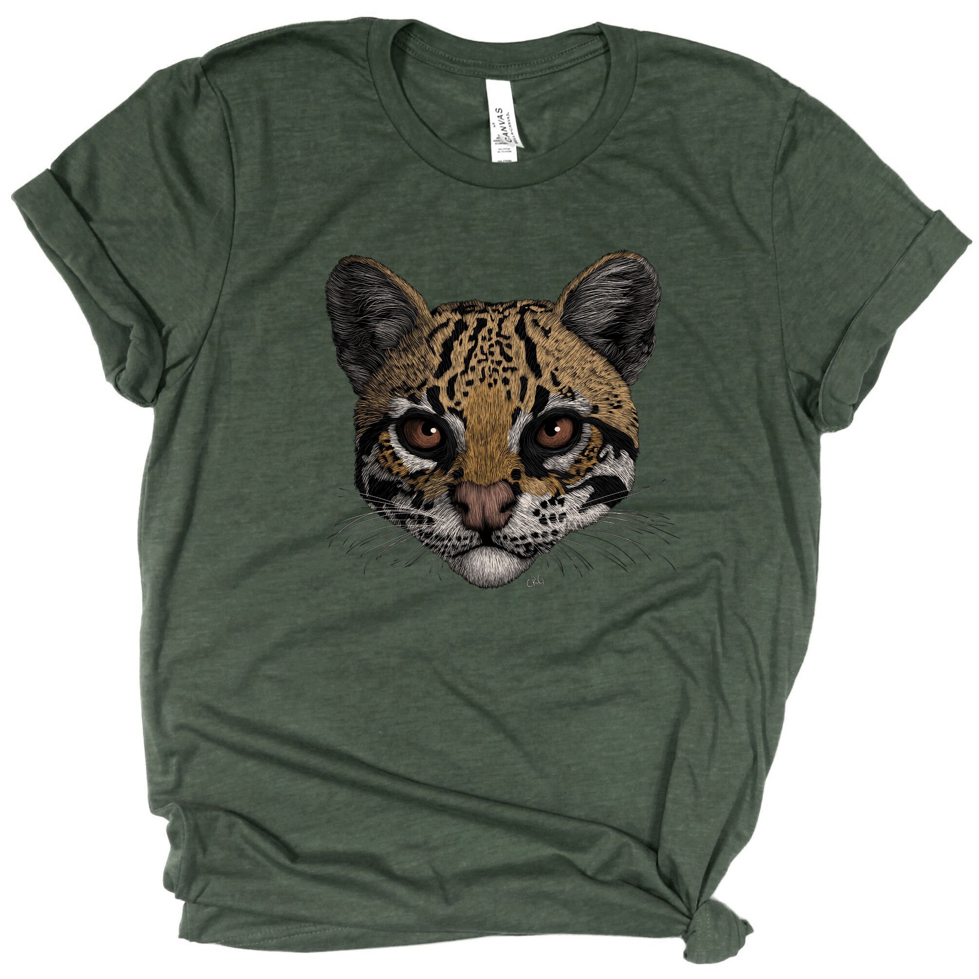 Ocelot Shirt / Ocelot / Ocelot Tee Shirt / Ocelot T Shirt / Ocelot ...