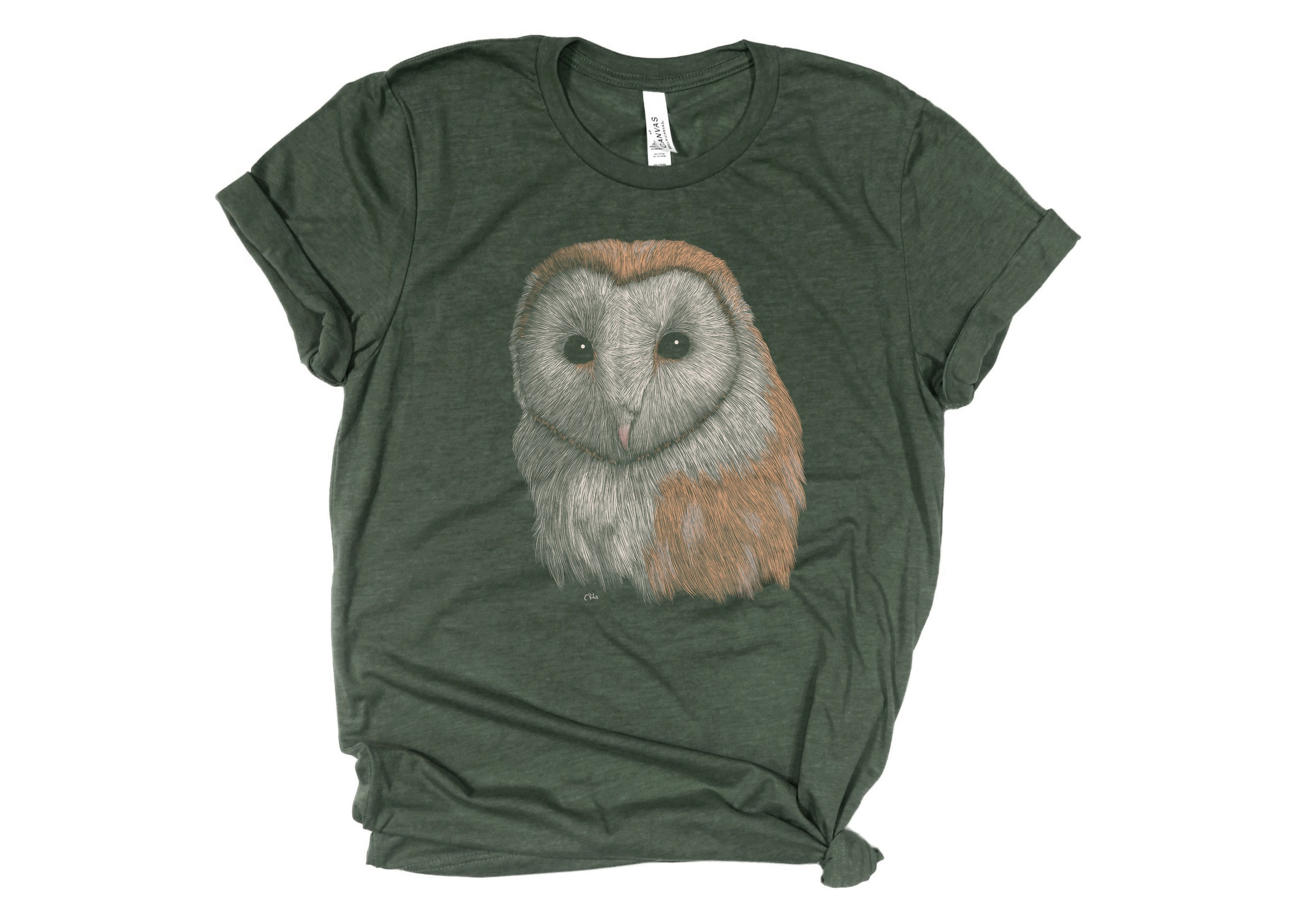 Barn Owl Shirt / Barn Owl / Owl Shirt / Owl / Bird Shirt / Owl | Etsy