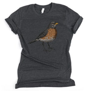 Robin Shirt / Robin / Robin Bird / American Robin / Bird Lover / Robin ...
