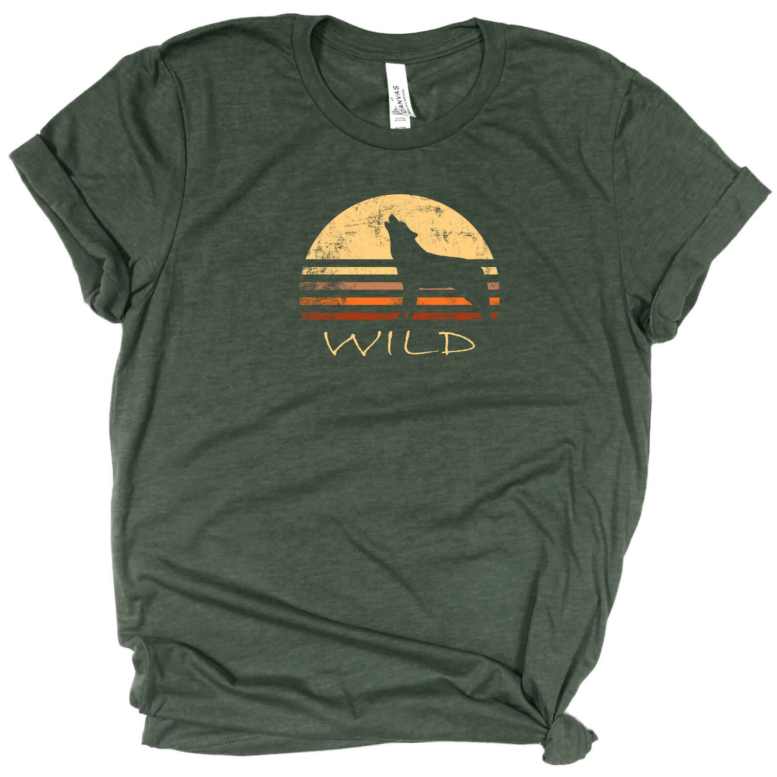 Wild / Wolf Shirt / Wolves Shirt / Howling Wolf / Wolf Tee / Wolf Lover ...