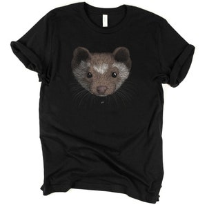 Long Tailed Weasel Shirt / Weasel Shirt / Weasel Lover Gift / Weasel T ...